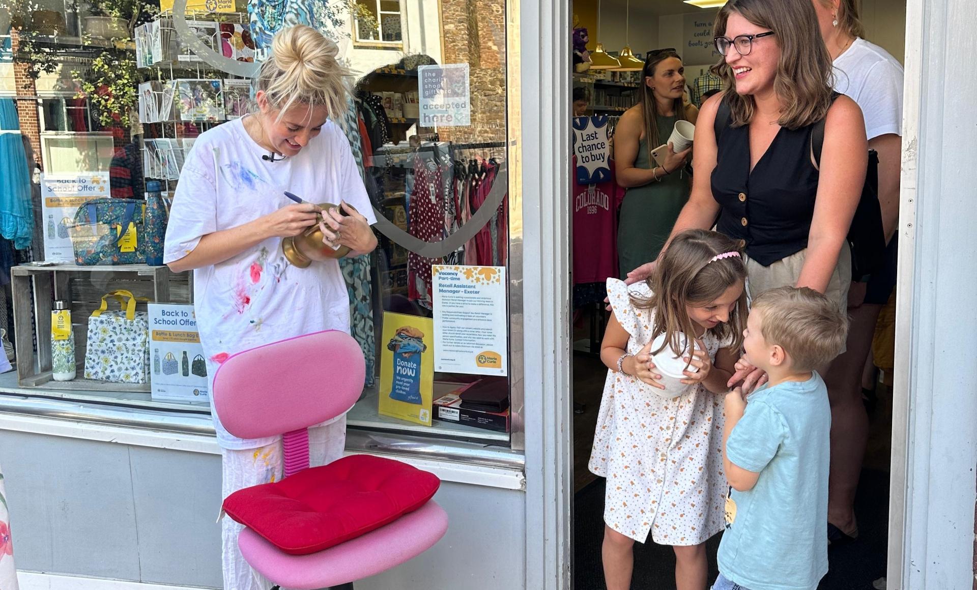 sophie tea animal art