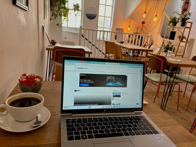 internet cafe exeter